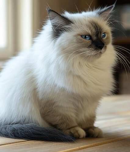 Le Sacré de Birmanie ou chat birman - LA SPA