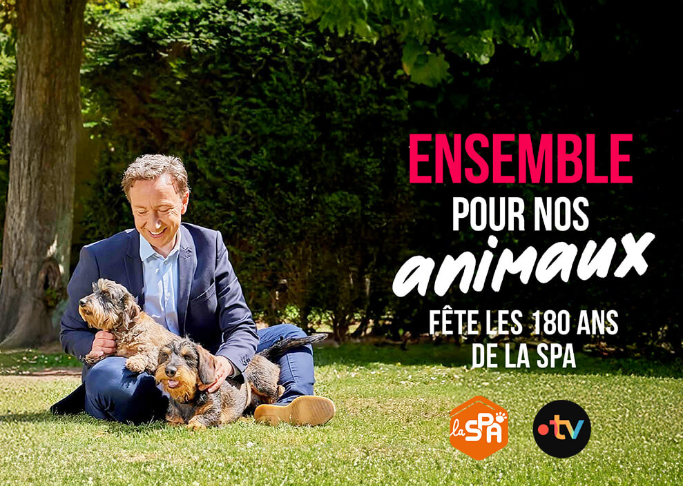 Grande soirée caritative sur France 3 - LA SPA