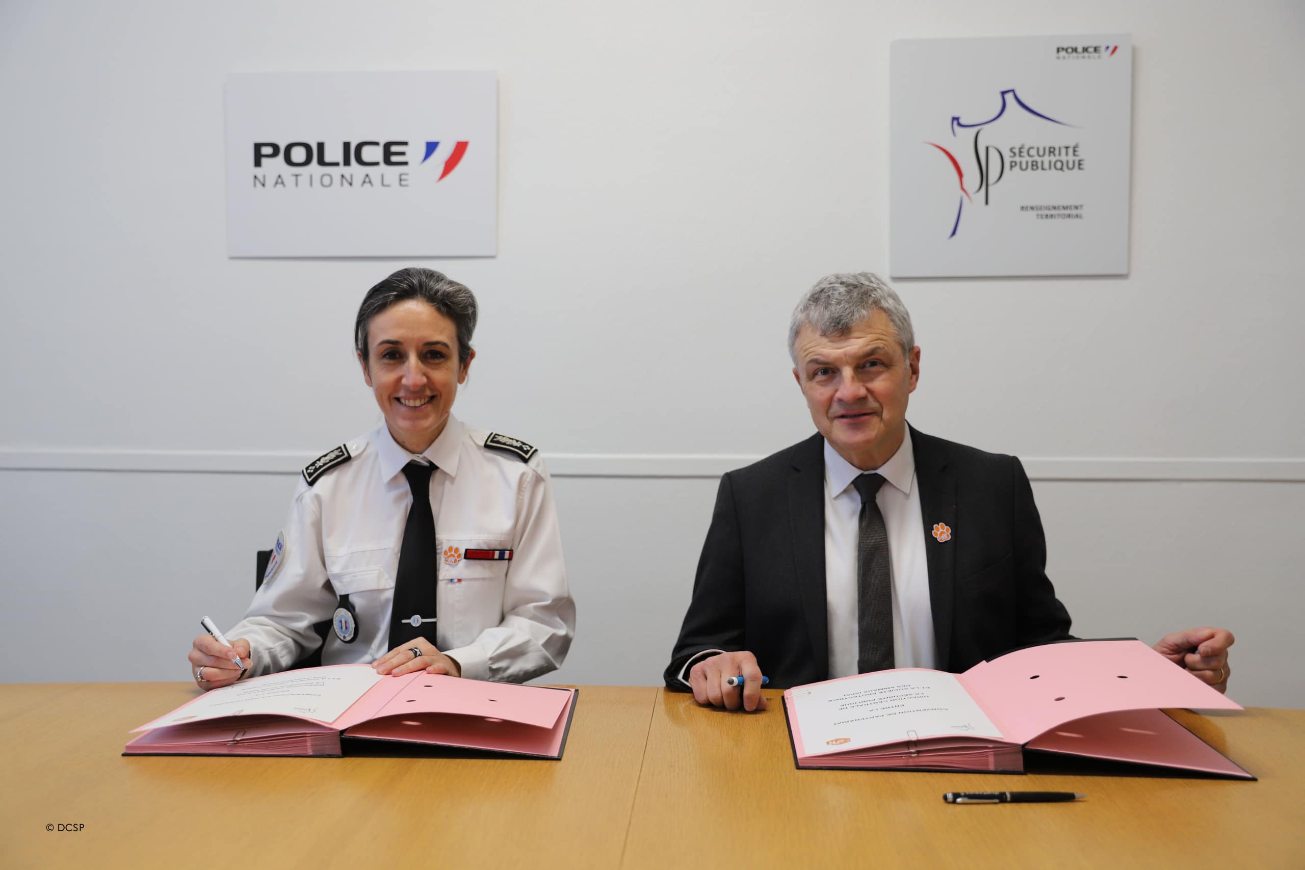 Partenariat historique entre la SPA et la DCSP pour lutter contre la maltraitance animale